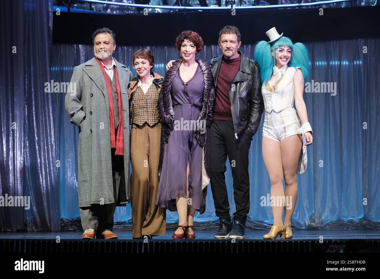 Madrid, Spain. 04th Feb, 2025. Antonio Banderas during the presentation ...
