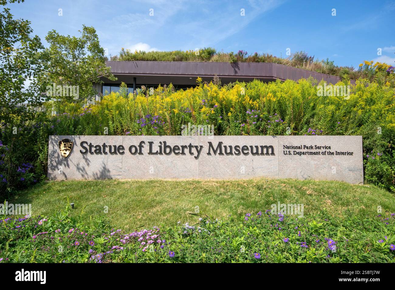 Statue of Liberty Museum, Liberty Island, New York City, USA Stock ...