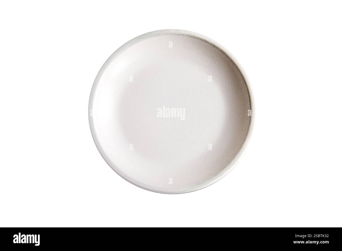 small plate saucer white on transparent background Stock Photo - Alamy