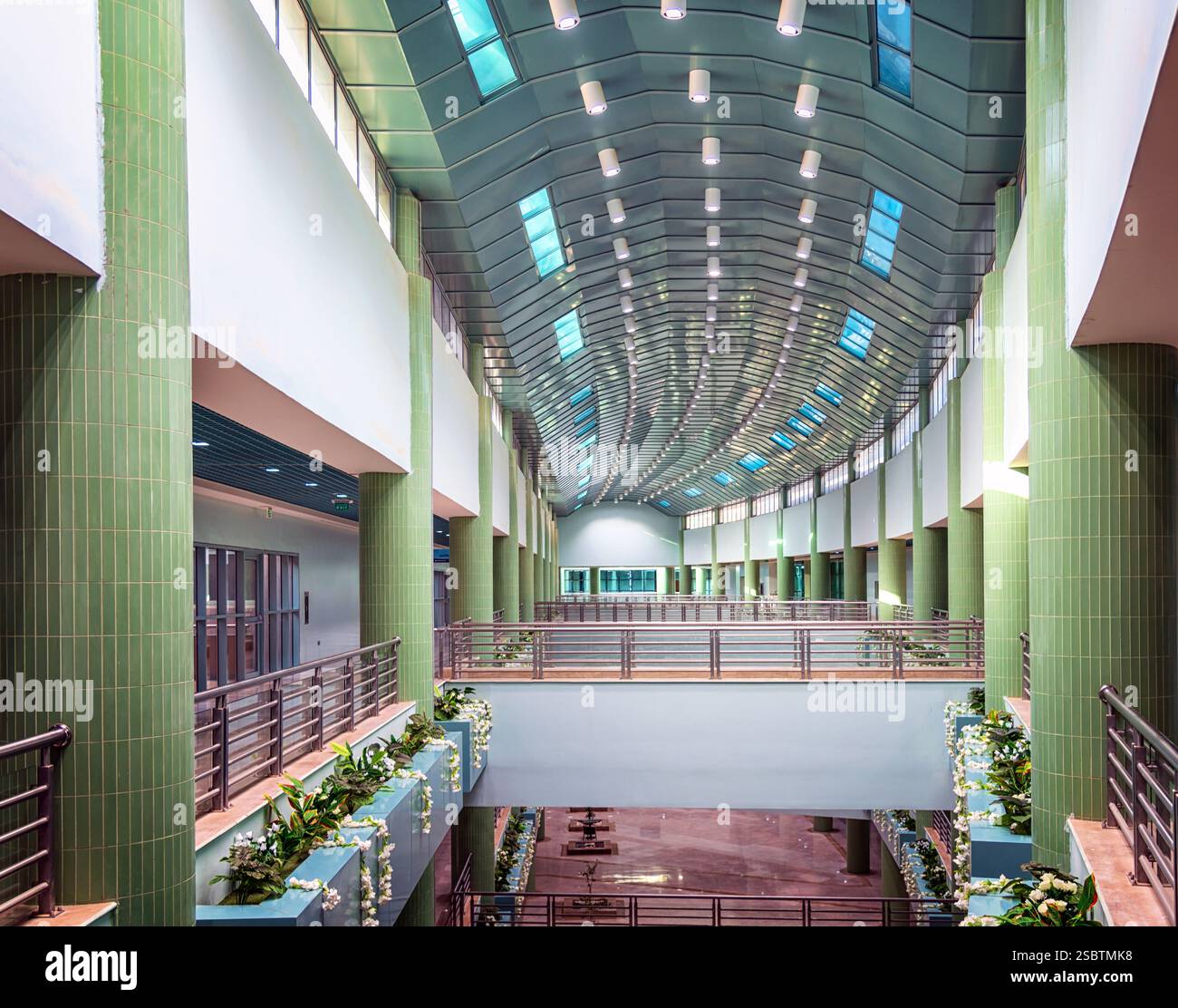 School Interior - top floor view Stock Photo - Alamy