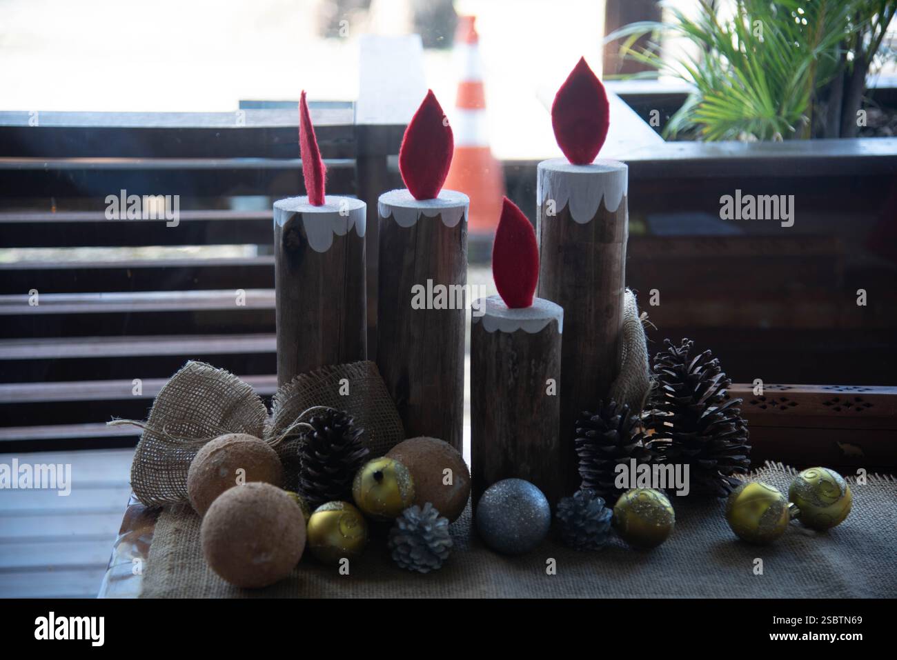 Laser cut christmas tree hi-res stock photography and images - Alamy