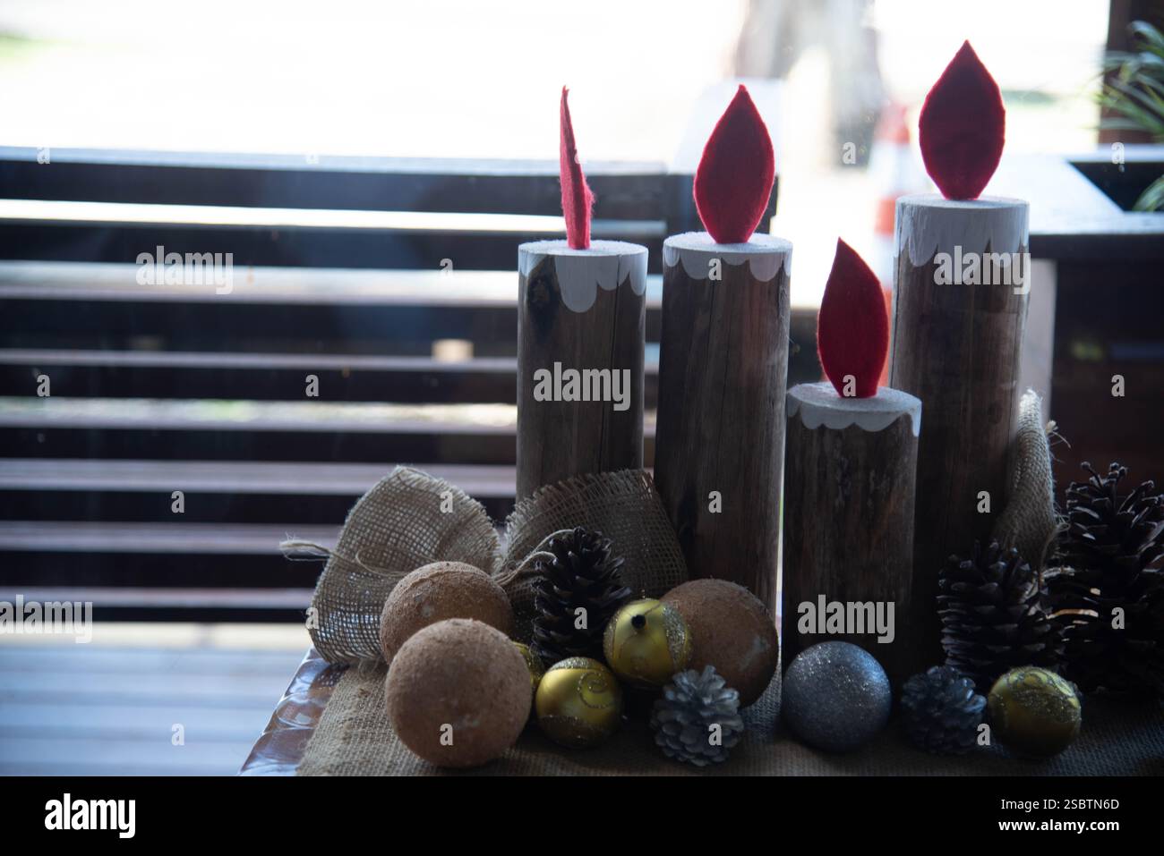 Laser cut christmas tree hi-res stock photography and images - Alamy