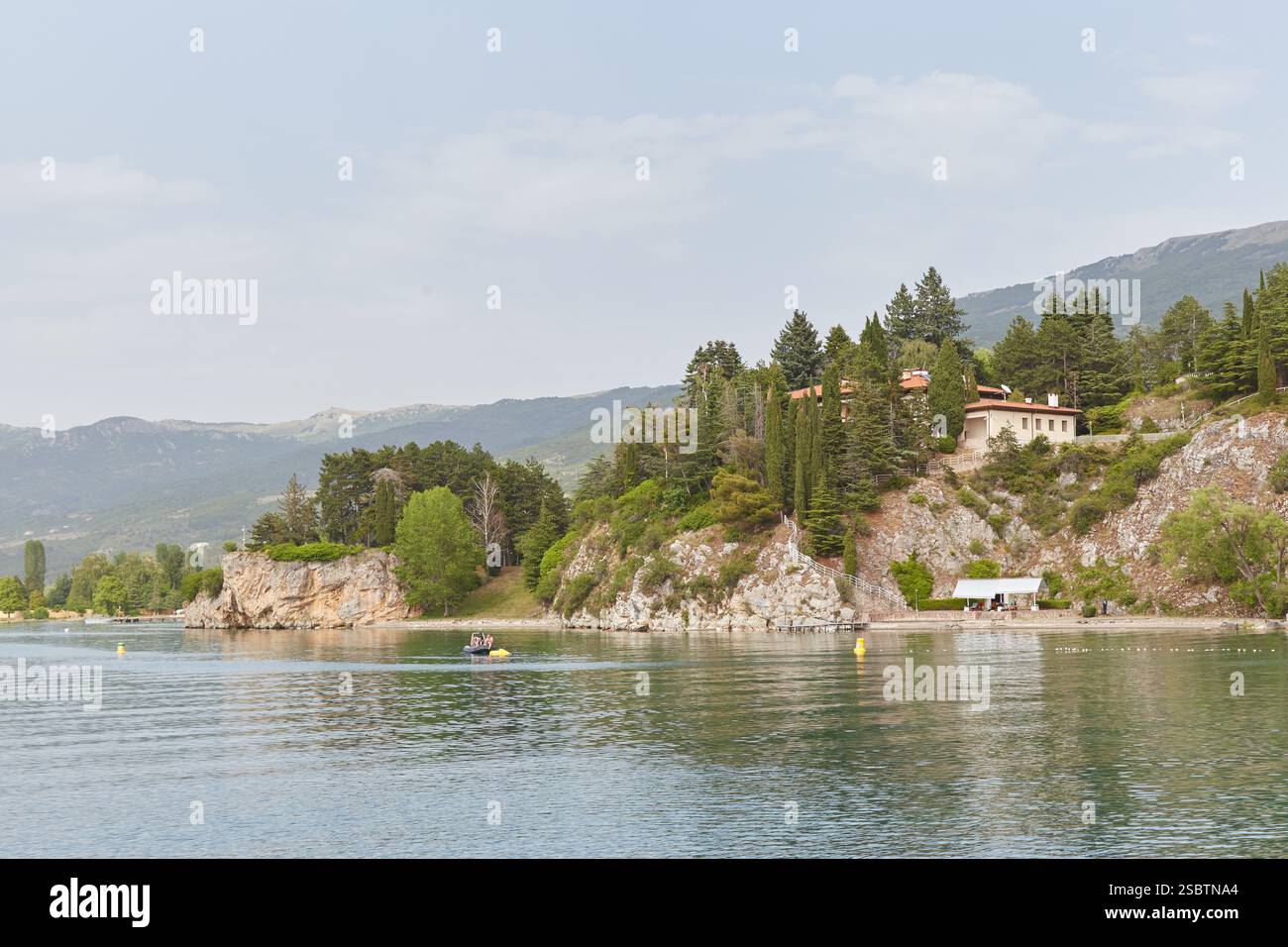 Sveti Naum, or Saint Naum Monastery, is named after the Bulgarian ...