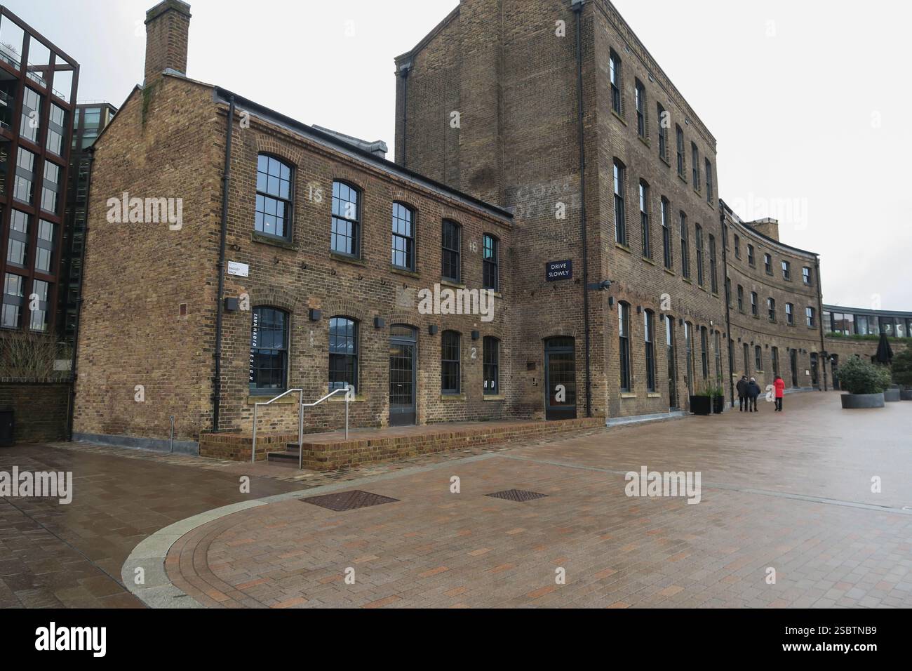 Bagley Walk, Coal Drops Yard, Kings Cross, London Stock Photo - Alamy