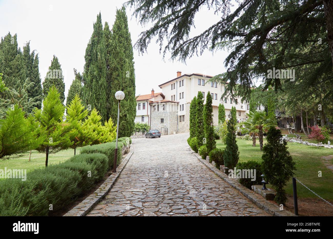 Sveti Naum, or Saint Naum Monastery, is named after the Bulgarian ...