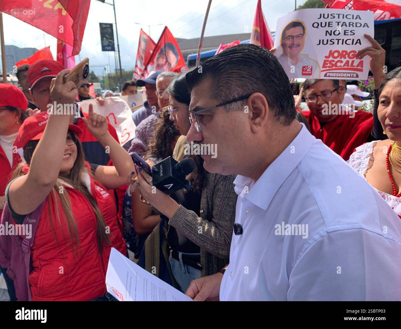 JORGE ESCALA FISCALIA Quito, Tuesday, January 4, 2025 Candidate for the ...
