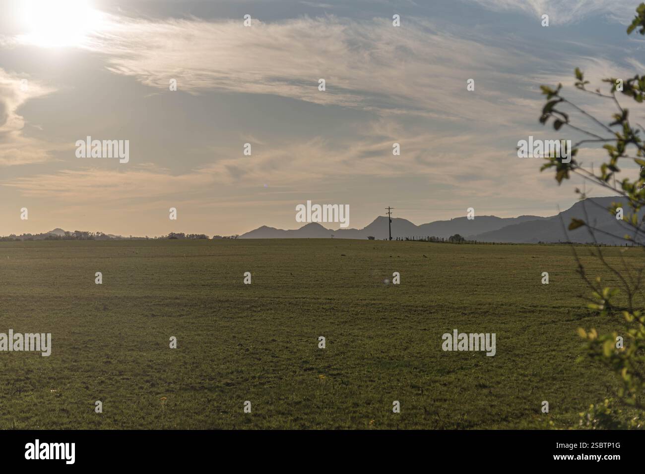 Landscape in a rural area in southern Brazil Stock Photo - Alamy