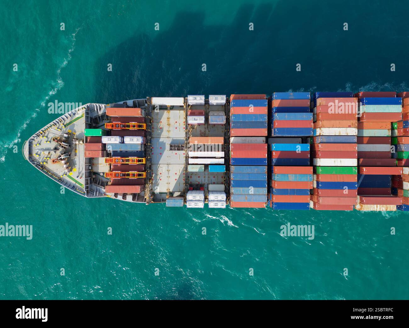 Cargo business. Container ship. Shipping logistics. Commercial shipping ...