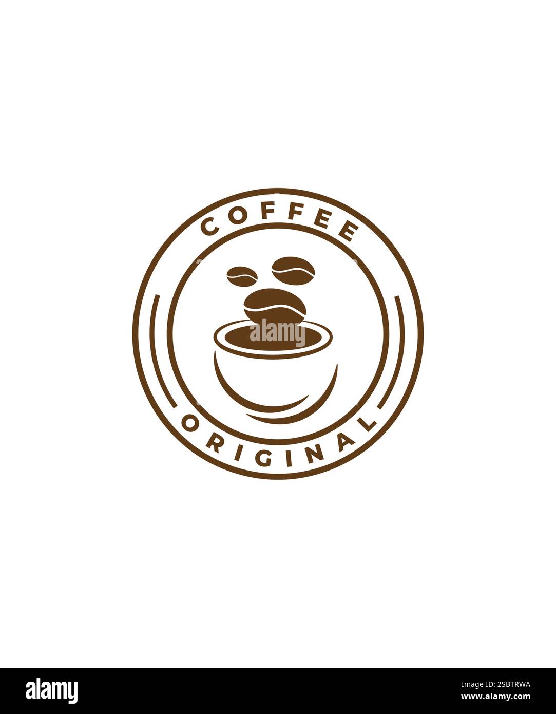 Drink logo emblem vector Stock Vector Images - Alamy