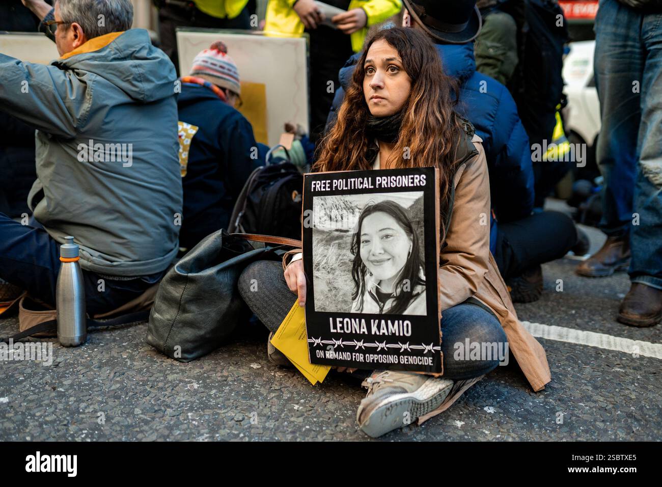Mass potests outside the Royal Courts of Justice in response to ...