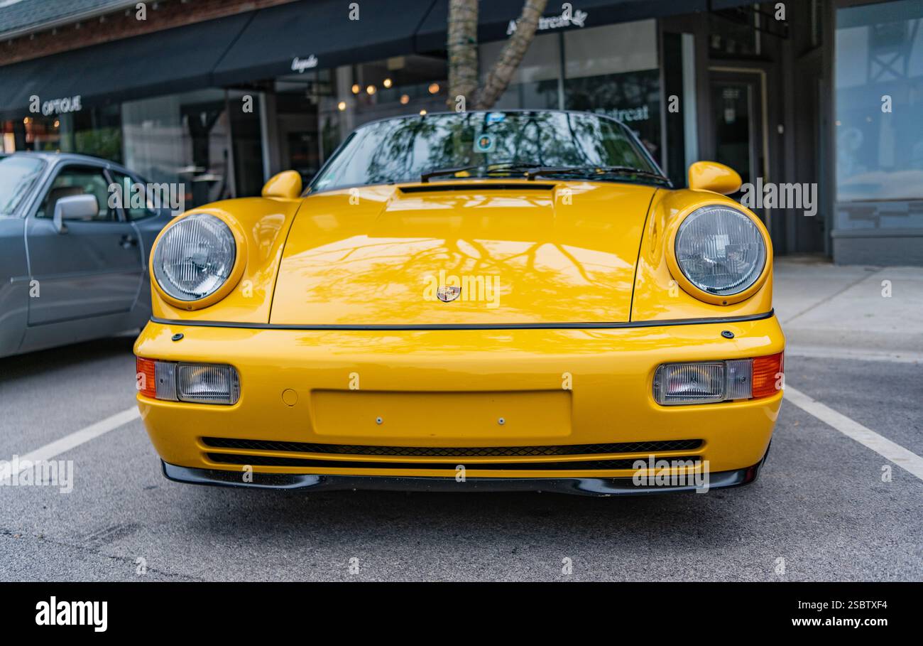 Chicago, Illinois - September 29, 2024: Porsche 911 Carrera Coupe on ...