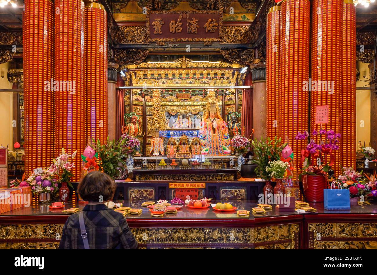 Tianhou Temple, Chengdu Road, Wanhua District, Ximending, Taipeh ...