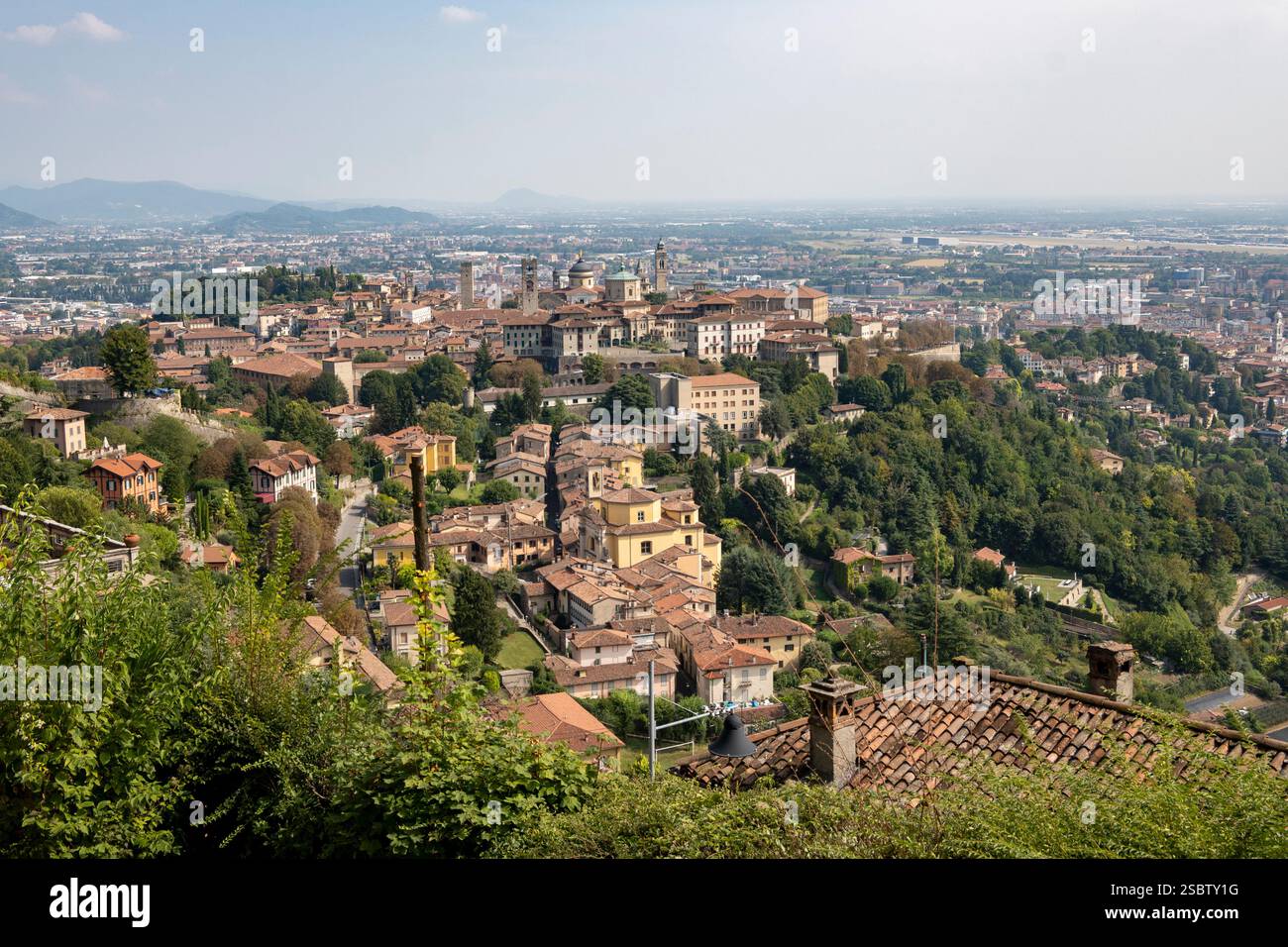 The Città Alta of Bergamo, Italy Stock Photo - Alamy