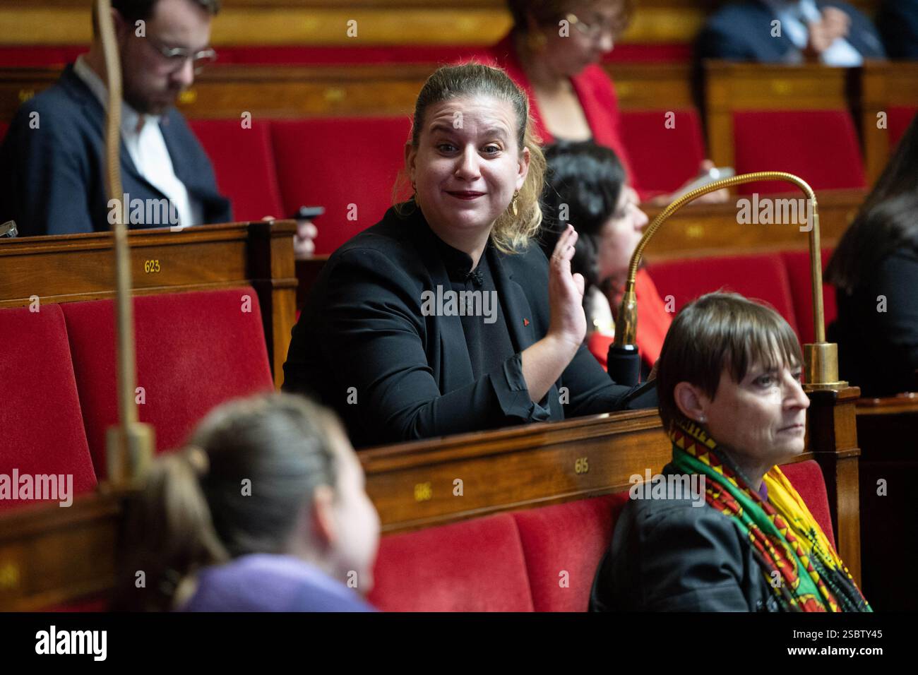 French deputy and President of La France Insoumise LFI parliamentary ...