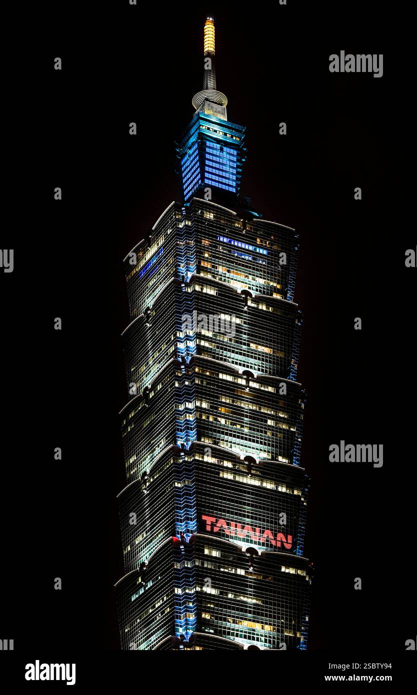 Hochhaus 101 Tower, Taipeh, Taiwan *** 101 Tower skyscraper, Taipei ...