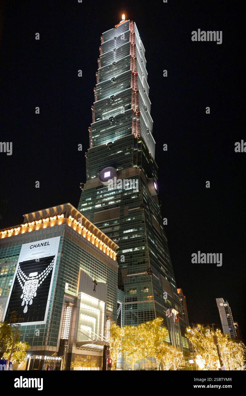 Hochhaus 101 Tower, Taipeh, Taiwan *** 101 Tower skyscraper, Taipei ...