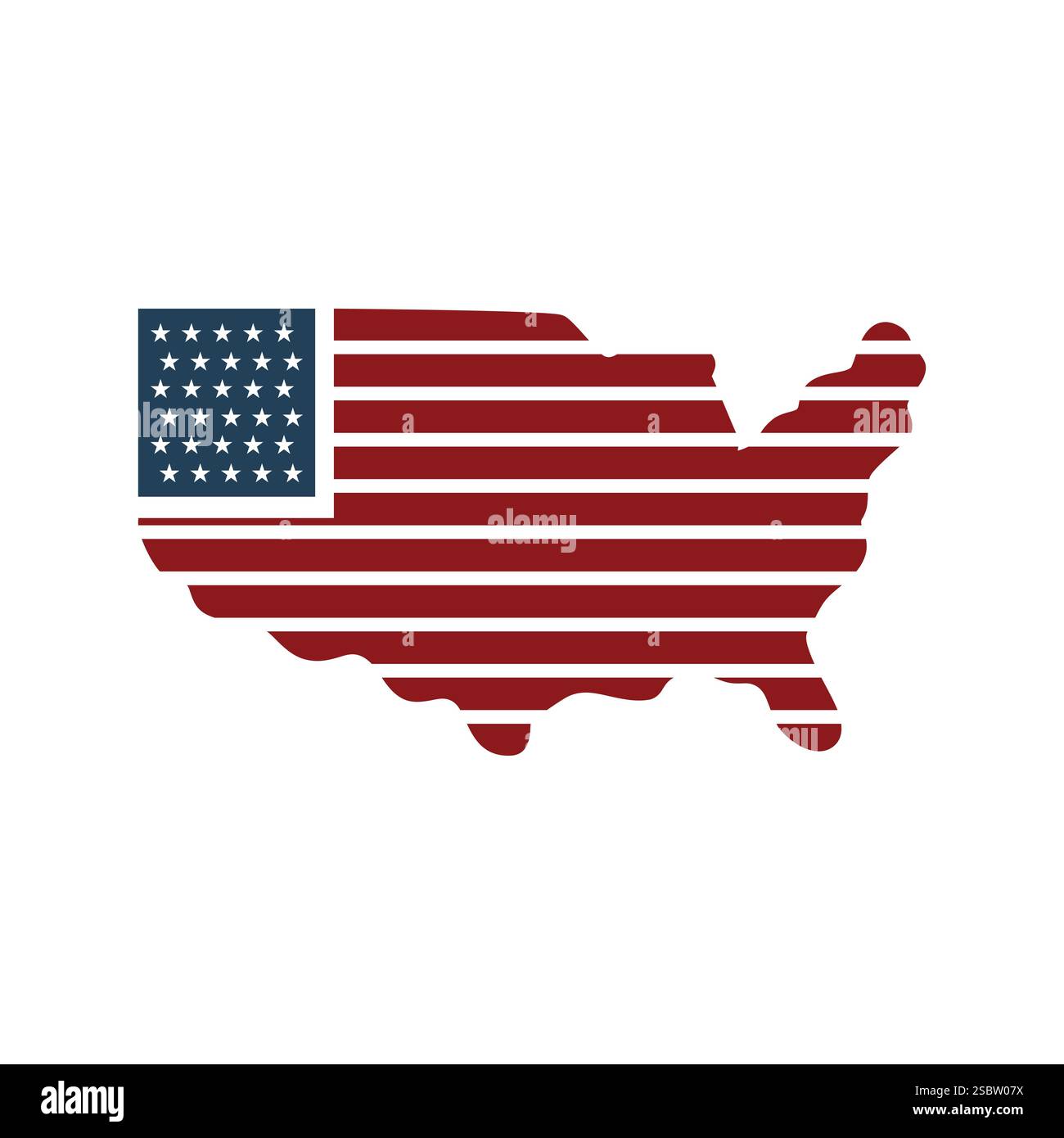 map of america icon logo design template Stock Vector Image & Art - Alamy