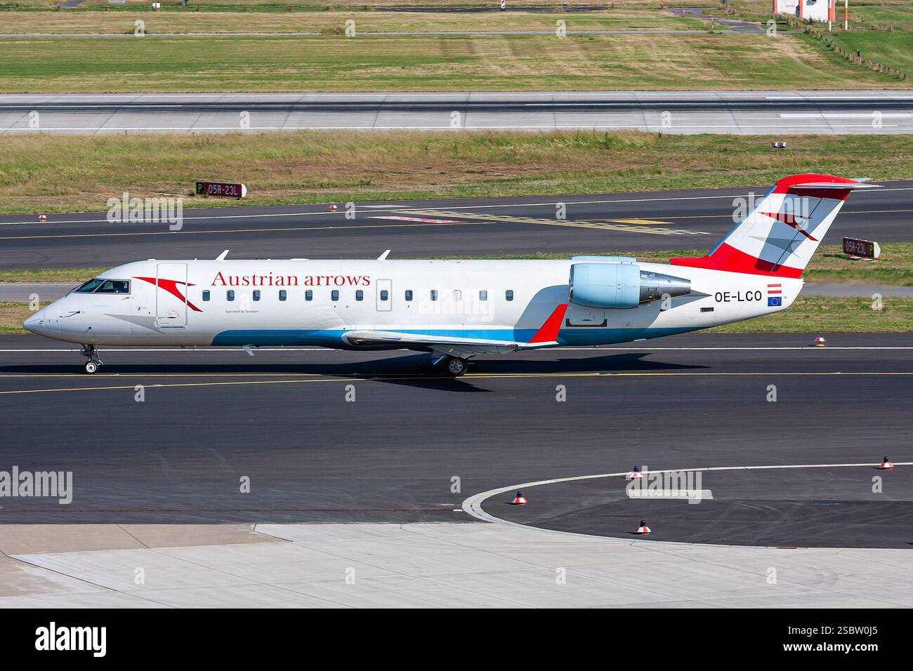 Austrian Arrows Bombardier CRJ200 with registration OE-LCO at ...