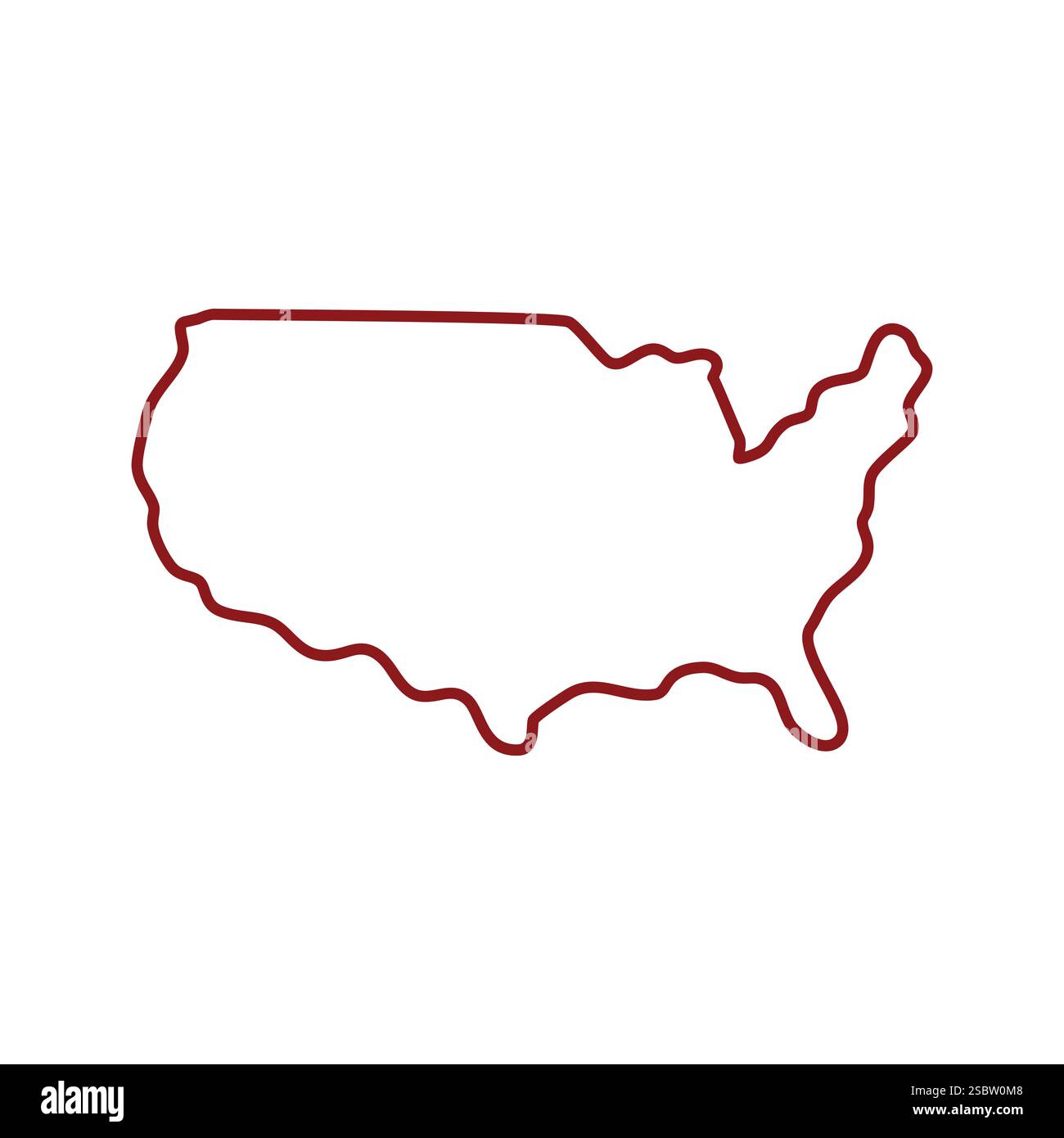 map of america icon logo design template Stock Vector Image & Art - Alamy