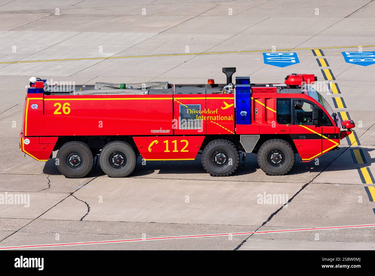 Rosenbauer Panther airport rescue and firefighting vehicle at ...