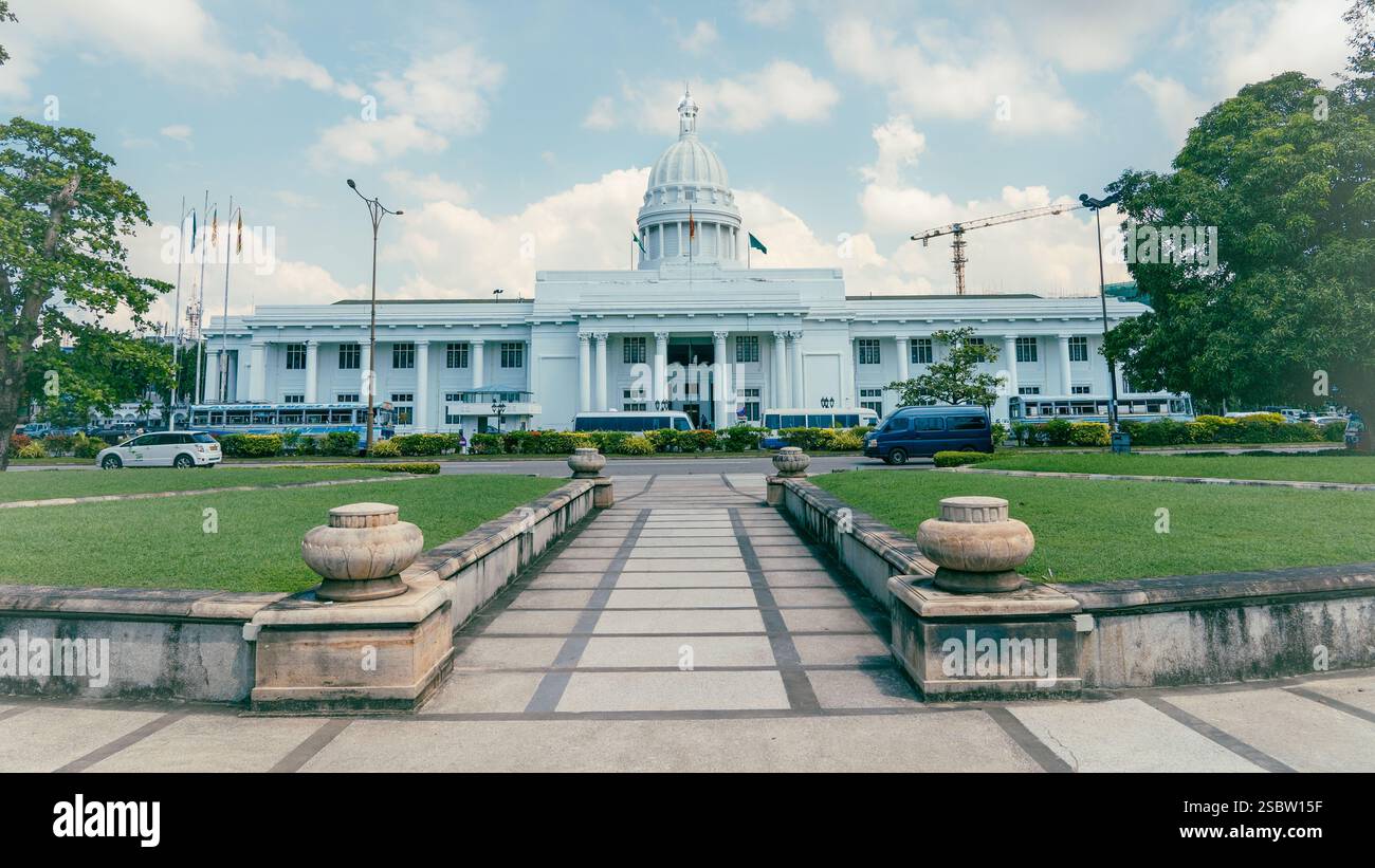 Colombo, Sri Lanka – January 20, 2025: The iconic Colombo Municipal ...