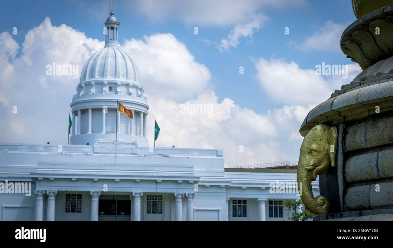 Colombo, Sri Lanka – January 20, 2025: The iconic Colombo Municipal ...