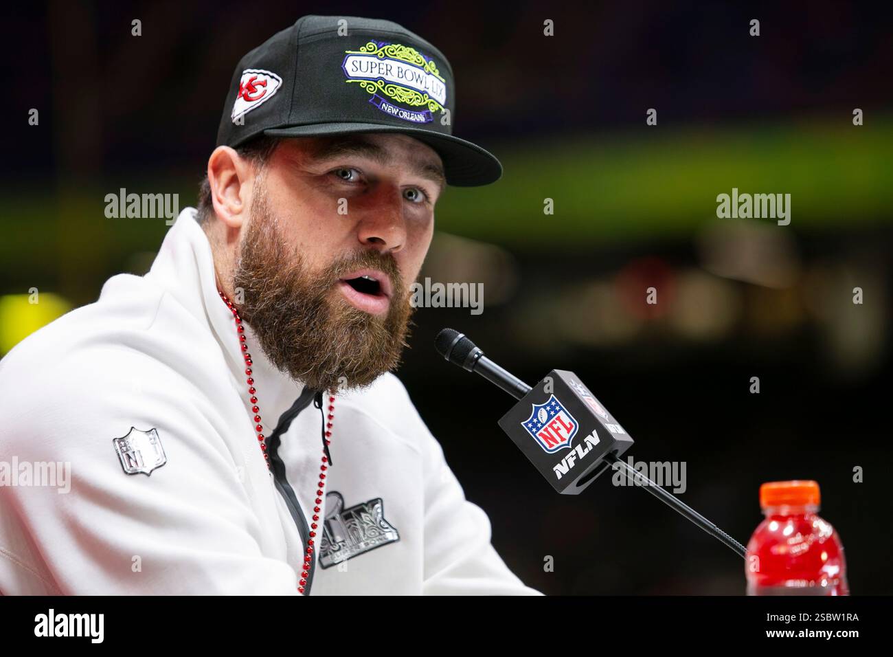 New Orleans, Louisiana, USA. 3rd February, 2025. Kansas City Chiefs ...