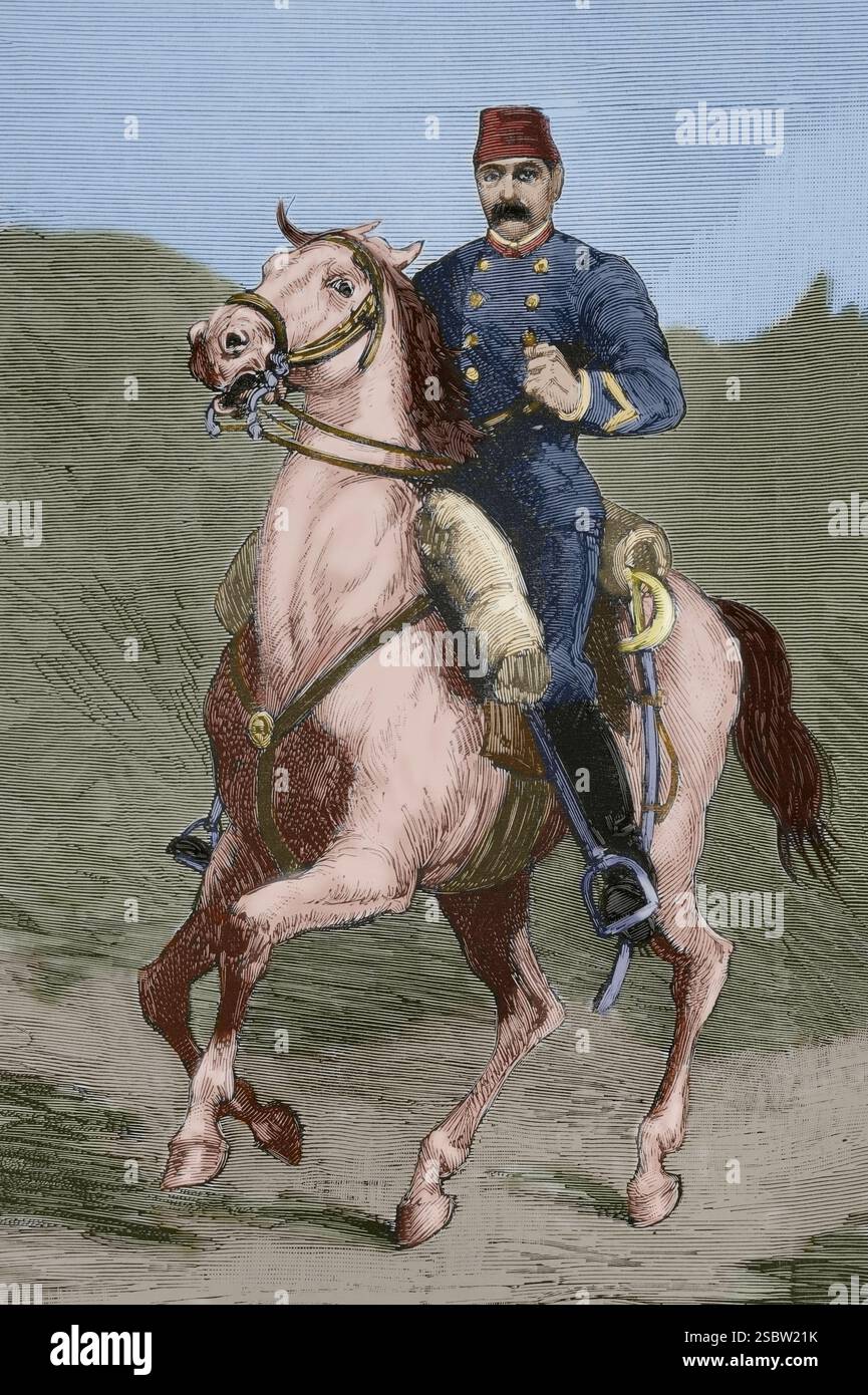 Valentine Baker (1827-1887), known as Baker Pasha. British officer ...