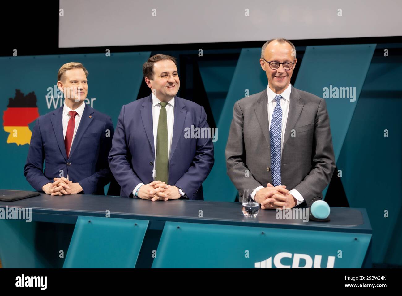 CDU Wahlkampf Tour mit Friedrich Merz in Bonn - 04.02.2025 ...