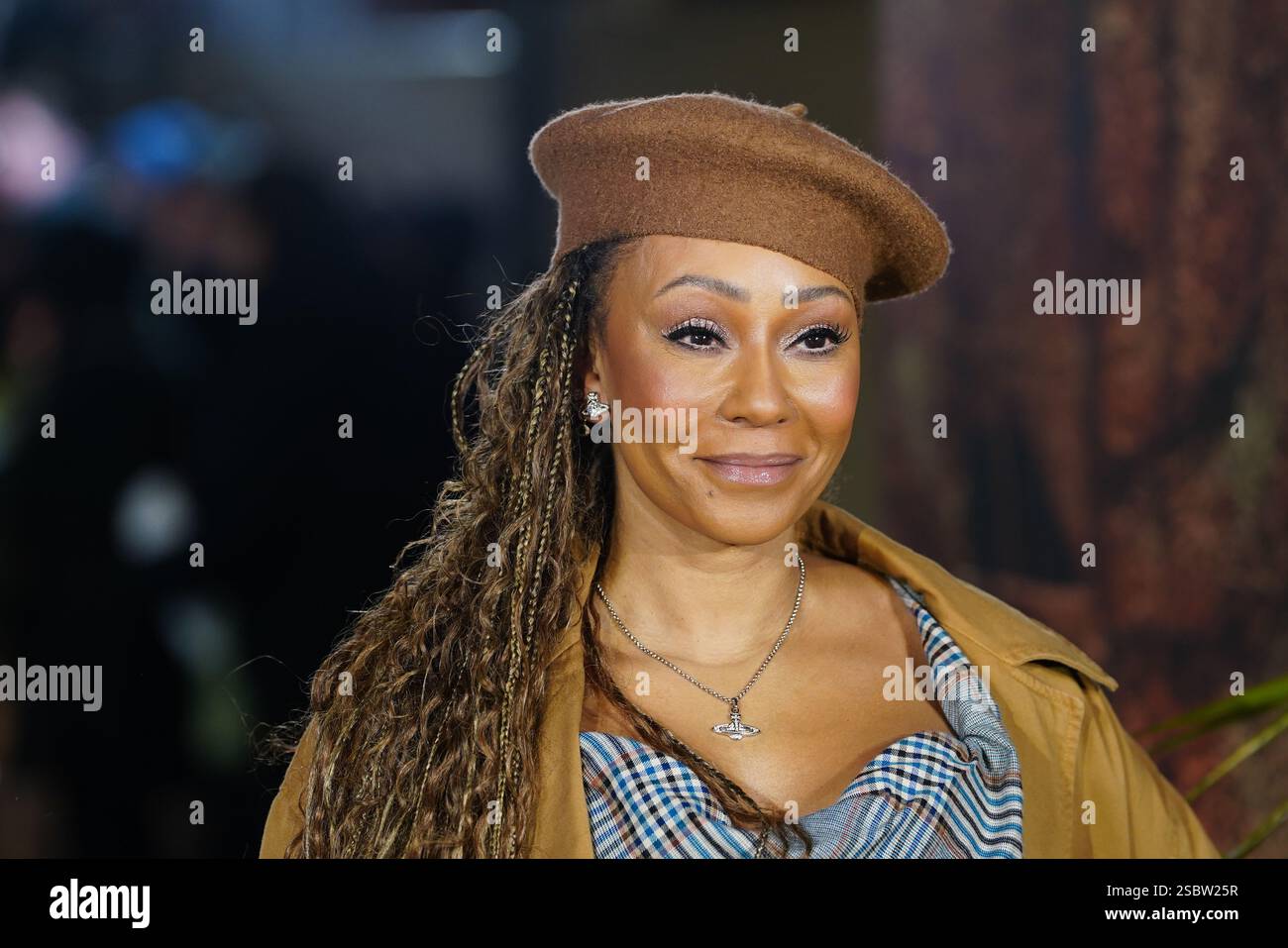 Mel B attending a special screening of Netflix's Celebrity Bear Hunt at ...