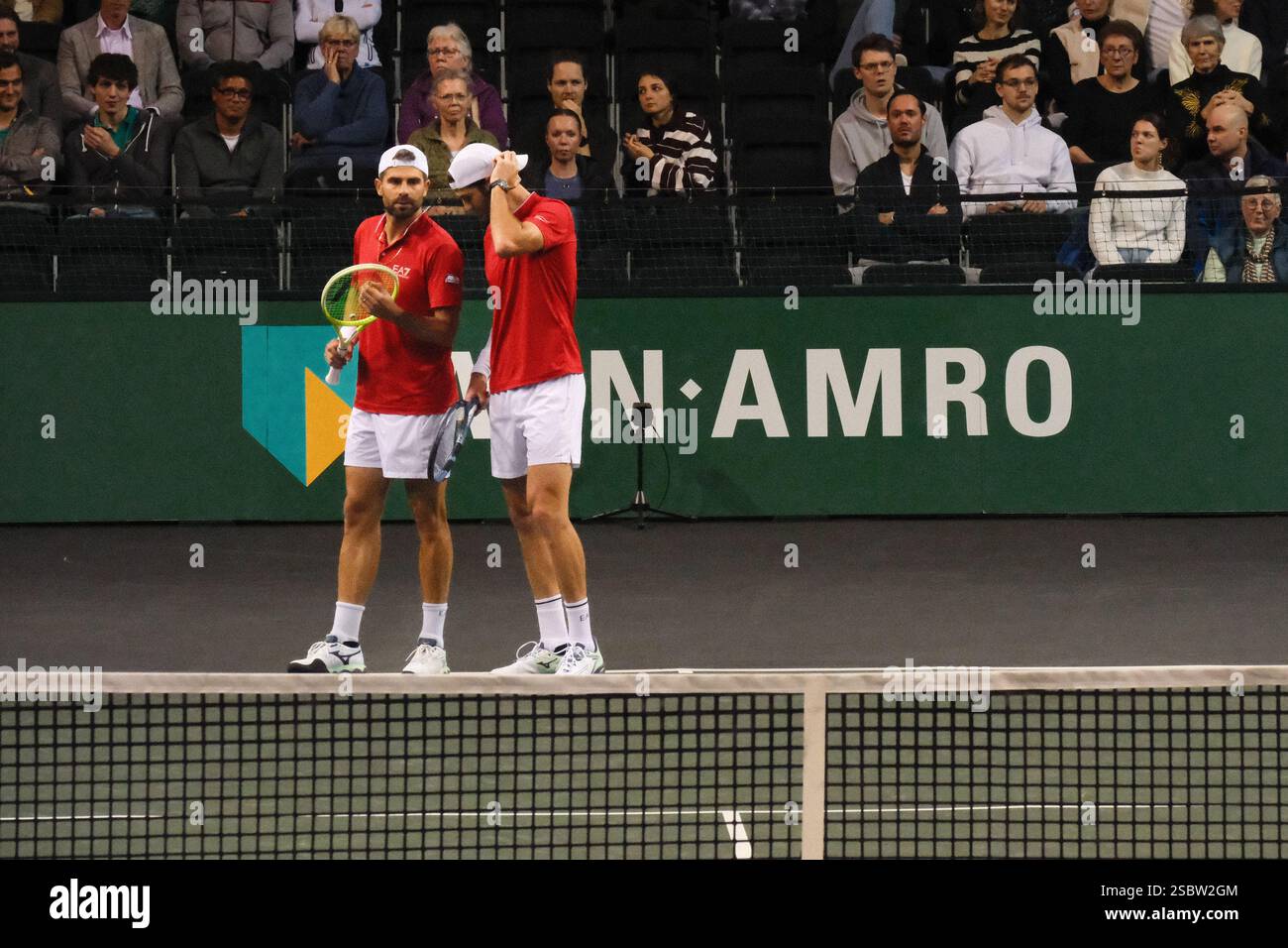 Rotterdam, NL, 04th February, 2025. ROTTERDAM, NETHERLANDS - DAY 2: Simone Bolelli (IT) and ...