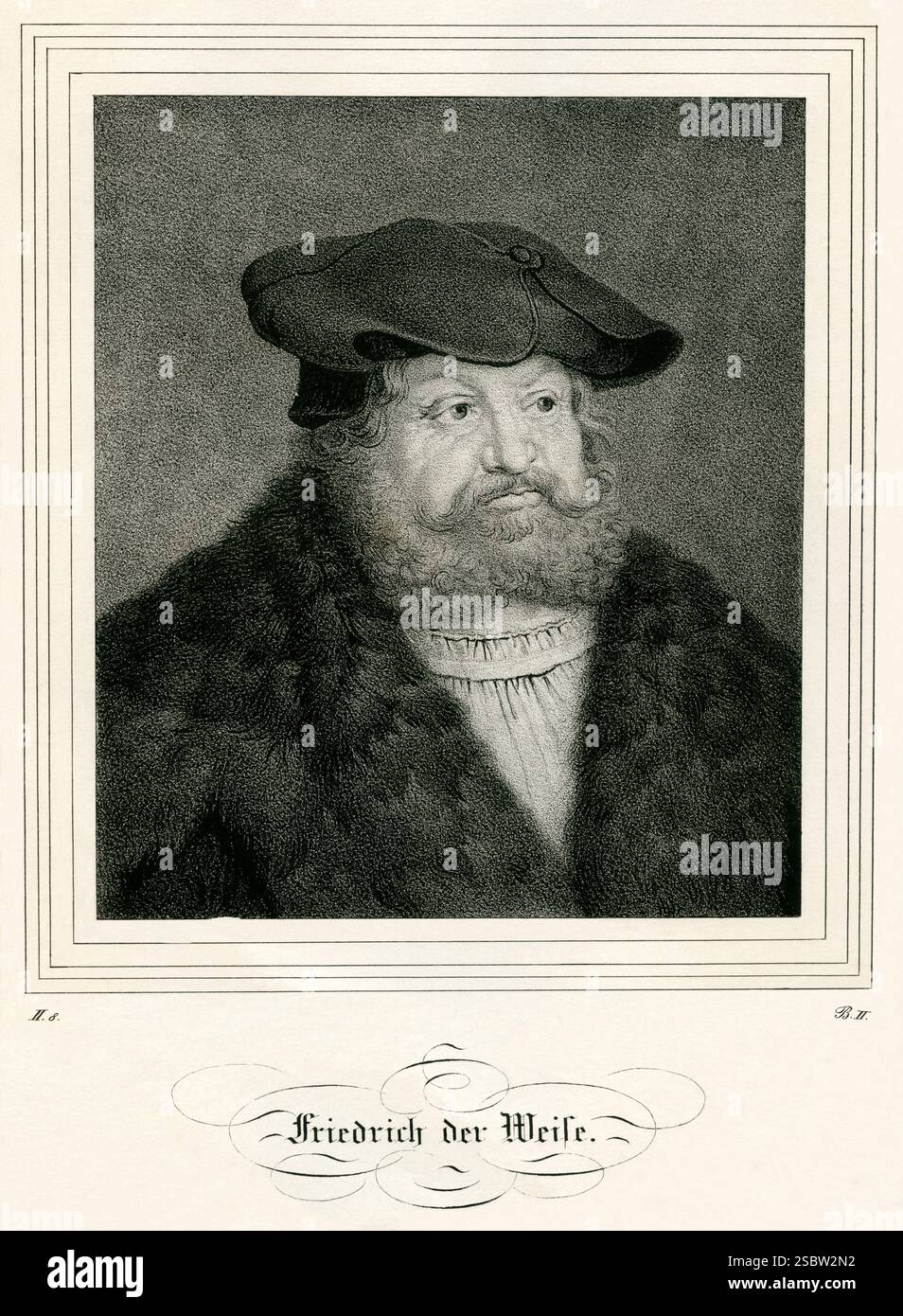 Europa, Deutschland, Sachsen, Torgau, Friedrich der Weise ( Kufürst ...