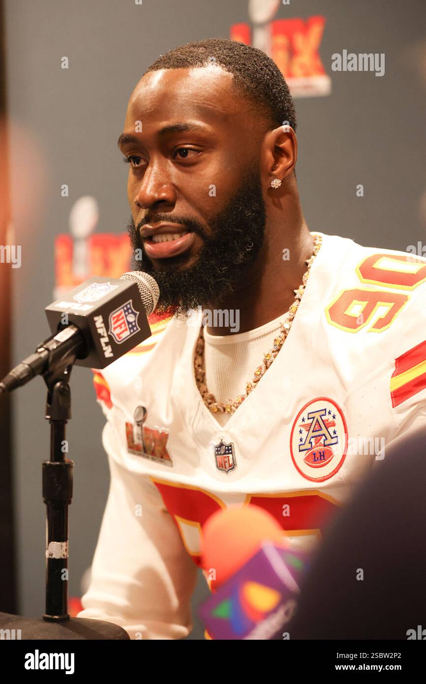 New Orleans, United States. 04th Feb, 2025. Kansas City Chiefs ...