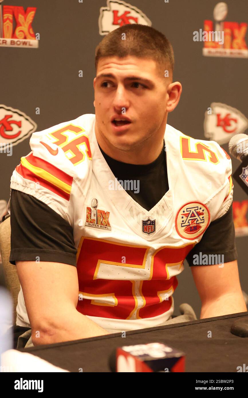New Orleans, United States. 04th Feb, 2025. Kansas City Chiefs ...
