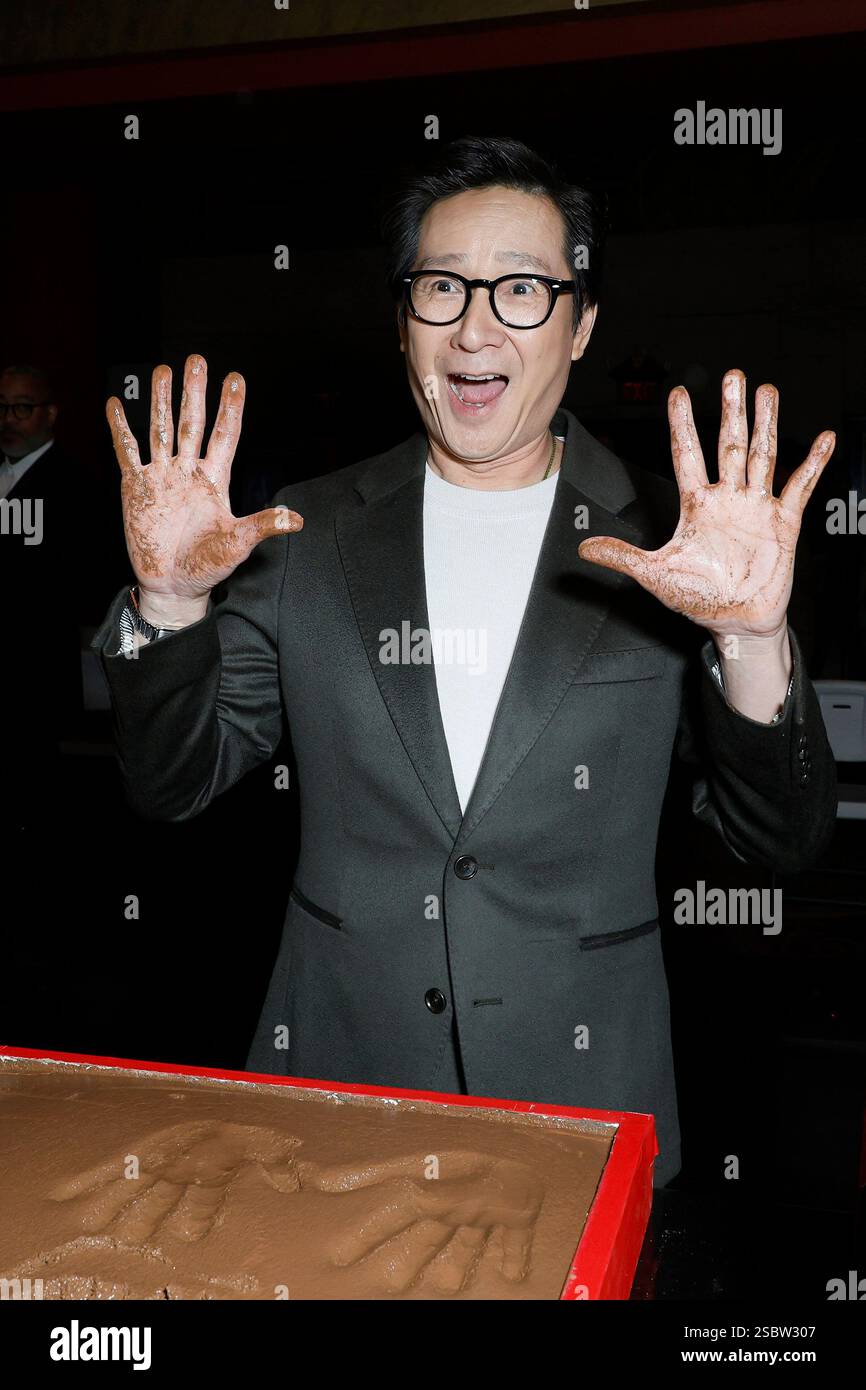 February 3, 2025, Los Angeles, California, USA: Ke Huy Quan at a ...