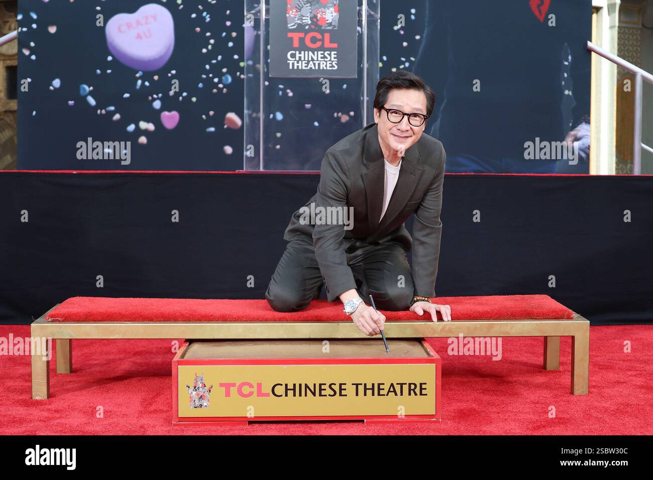 February 3, 2025, Los Angeles, California, USA: Ke Huy Quan at a ...
