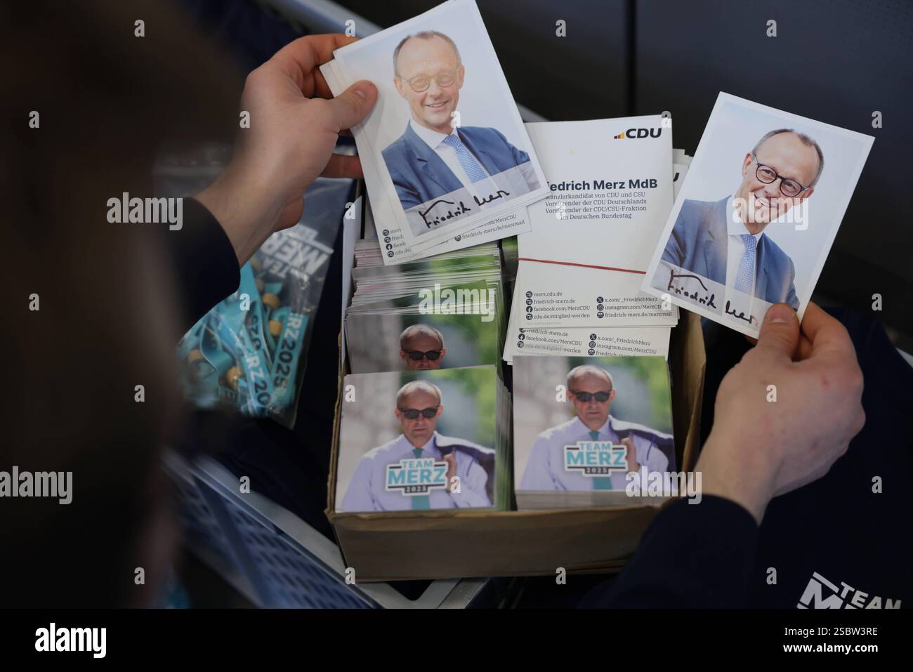 Bundestagswahlkampf / Wahlkampfauftritt Kanzlerkandidat und CDU ...