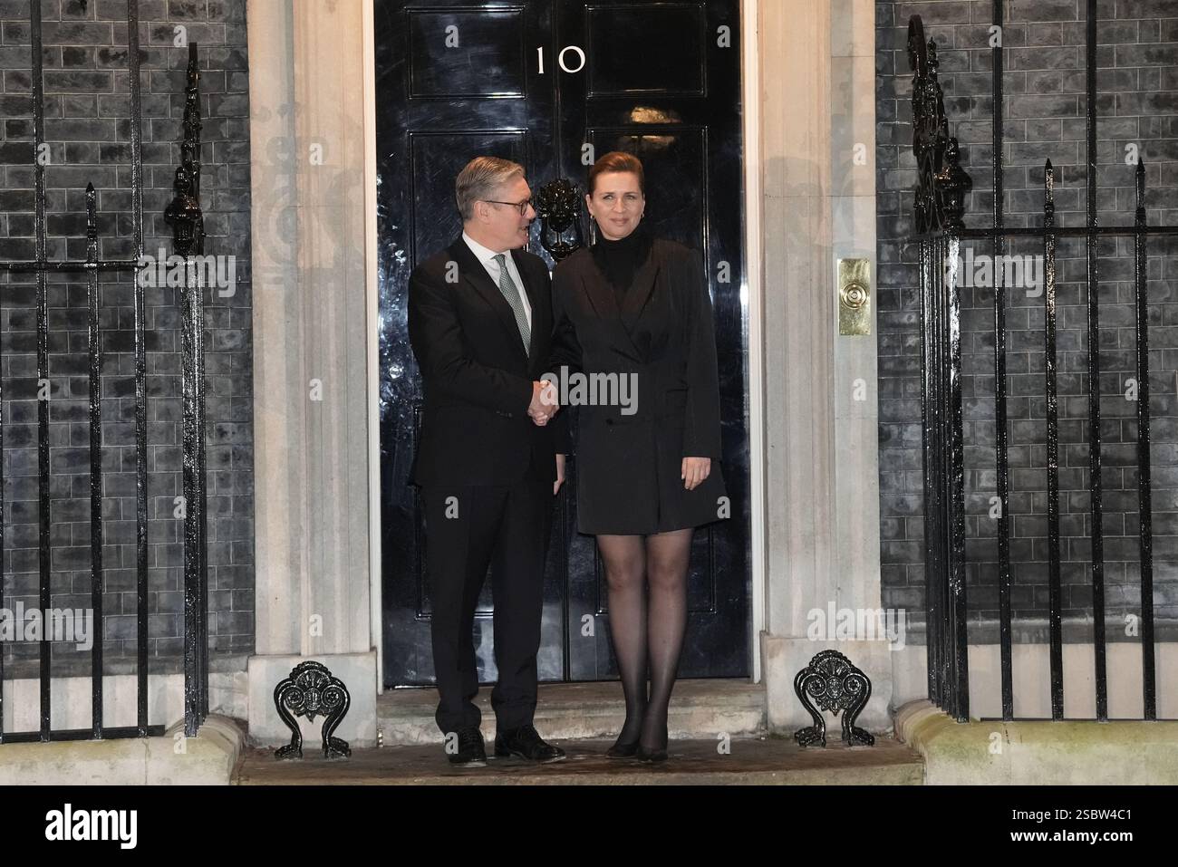 Prime Minister Sir Keir Starmer welcomes Prime Minister of Denmark ...