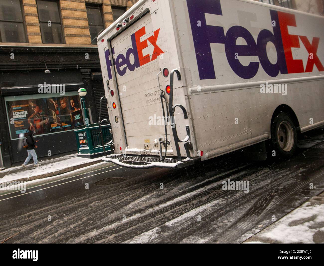 New York, New York, USA. 6th Jan, 2025. FedEx. (Credit Image: © John ...