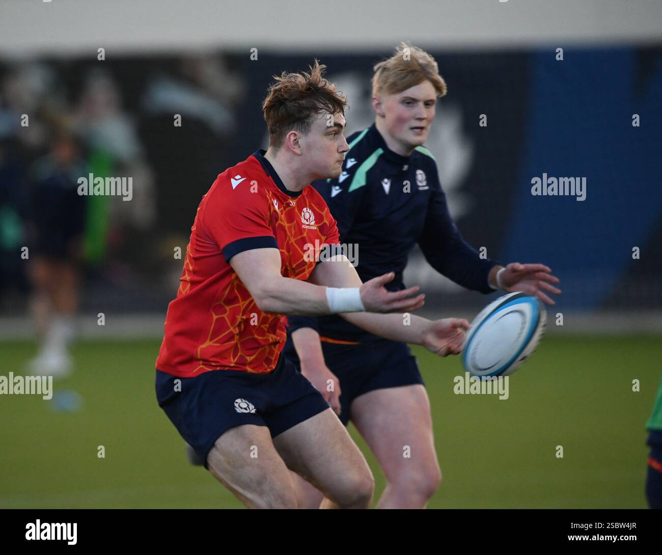 Oriam Sports Centre Edinburgh.Scotland, UK. Feb, 2025. Scotland U20 ...