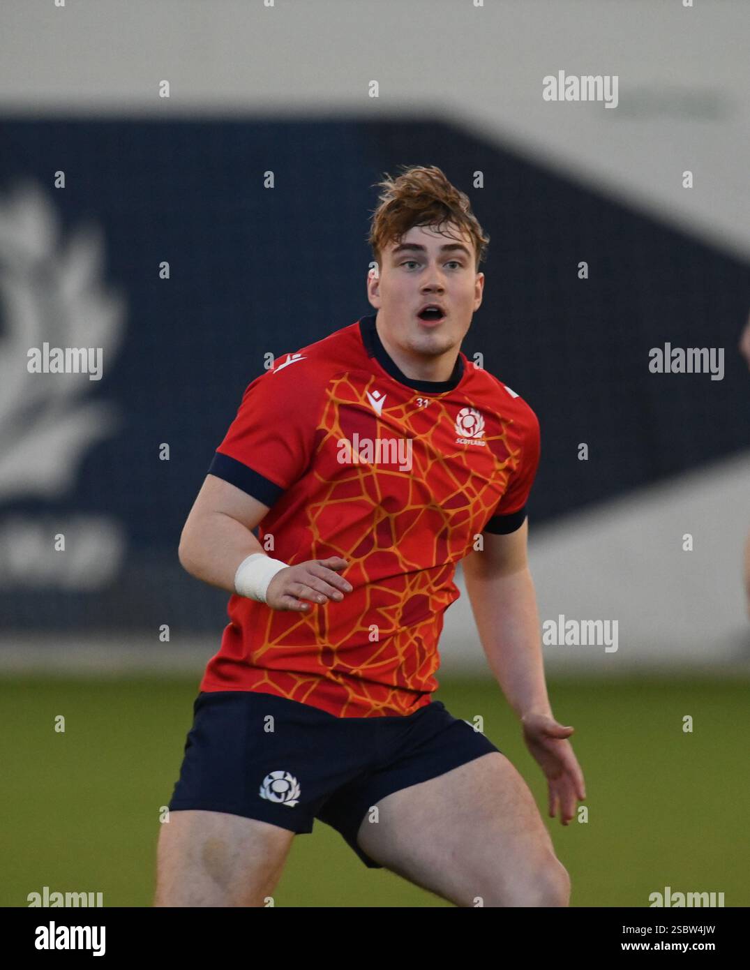 Oriam Sports Centre Edinburgh.Scotland, UK. Feb, 2025. Scotland U20 ...