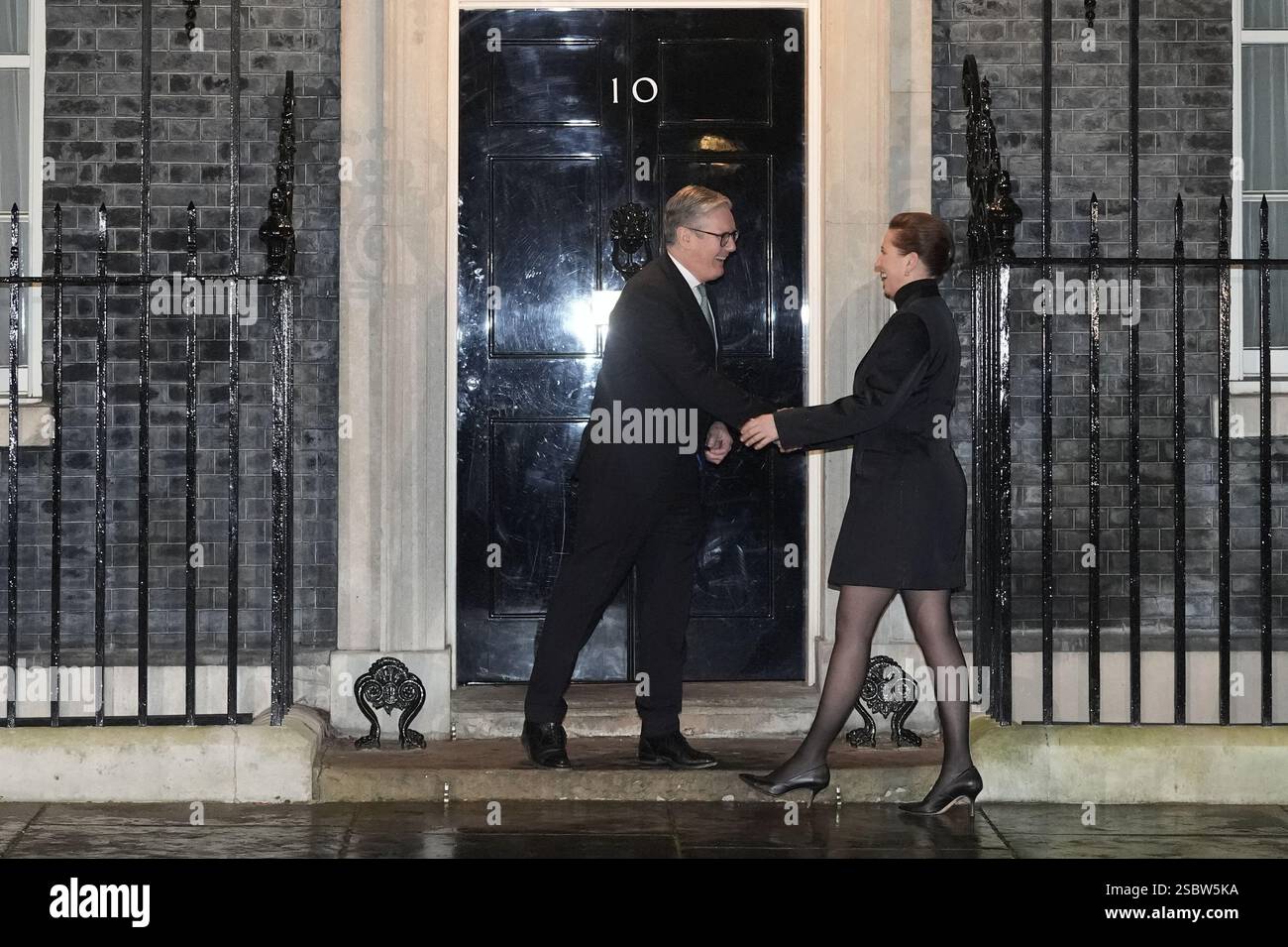 Prime Minister Sir Keir Starmer welcomes Prime Minister of Denmark ...