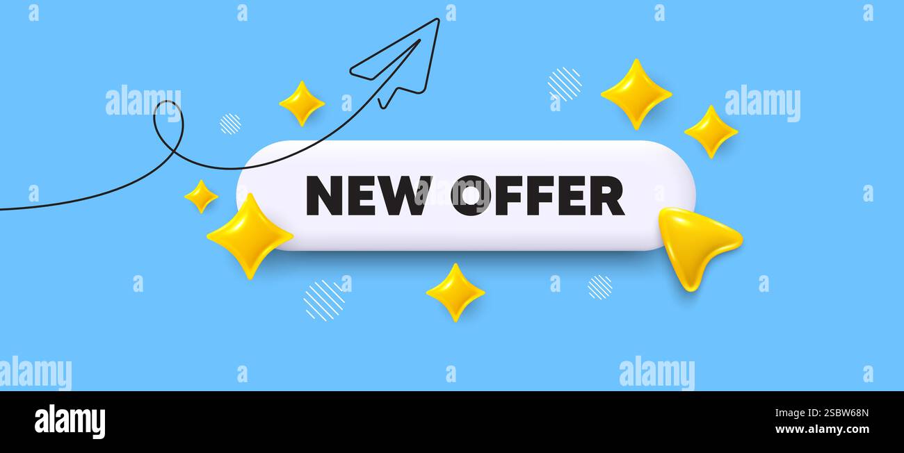 New offer. Special price sign. Search bar template. Vector Stock Vector ...