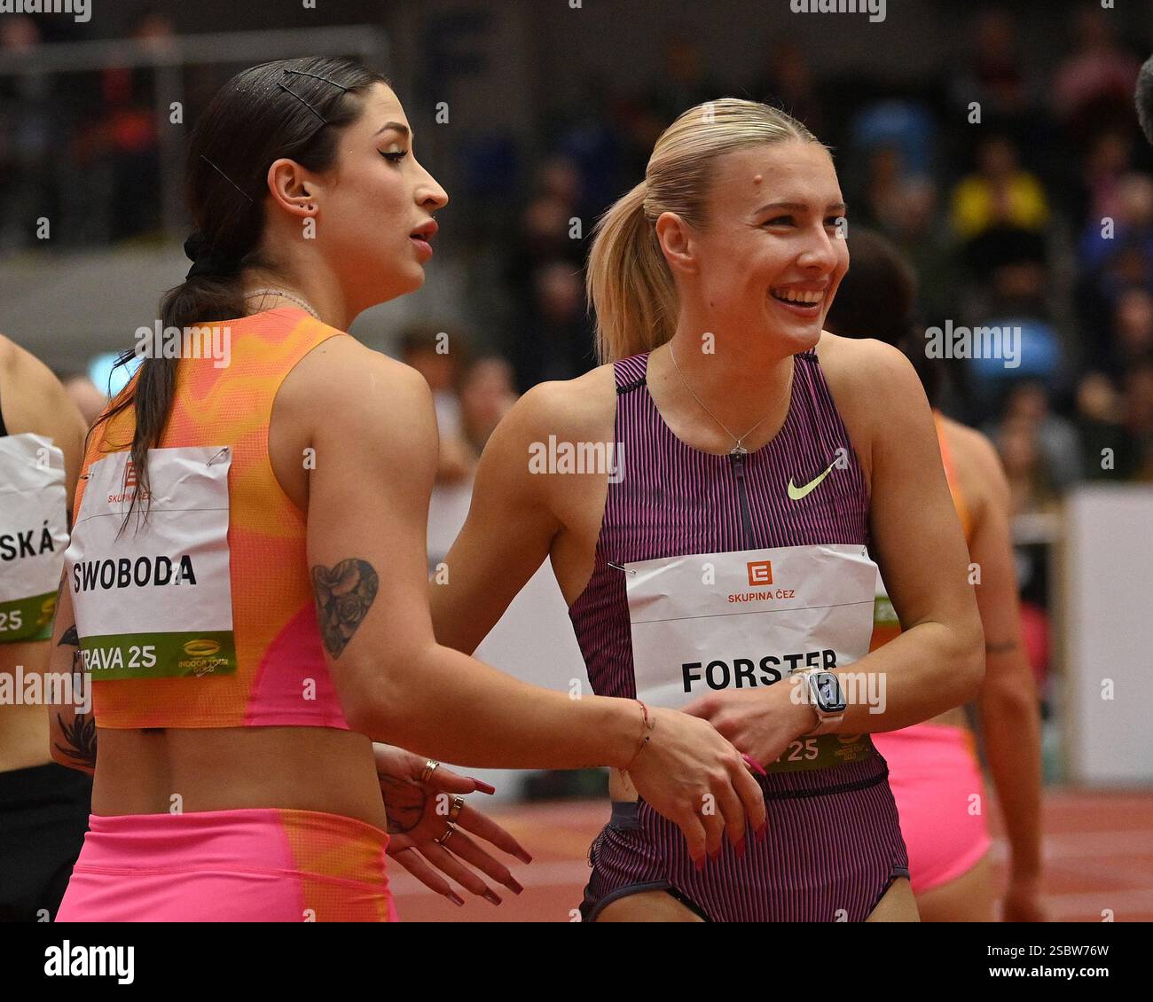 Ostrava, Czech Republic. 04th Feb, 2025. Czech Indoor Gala athletics meet of gold category of ...