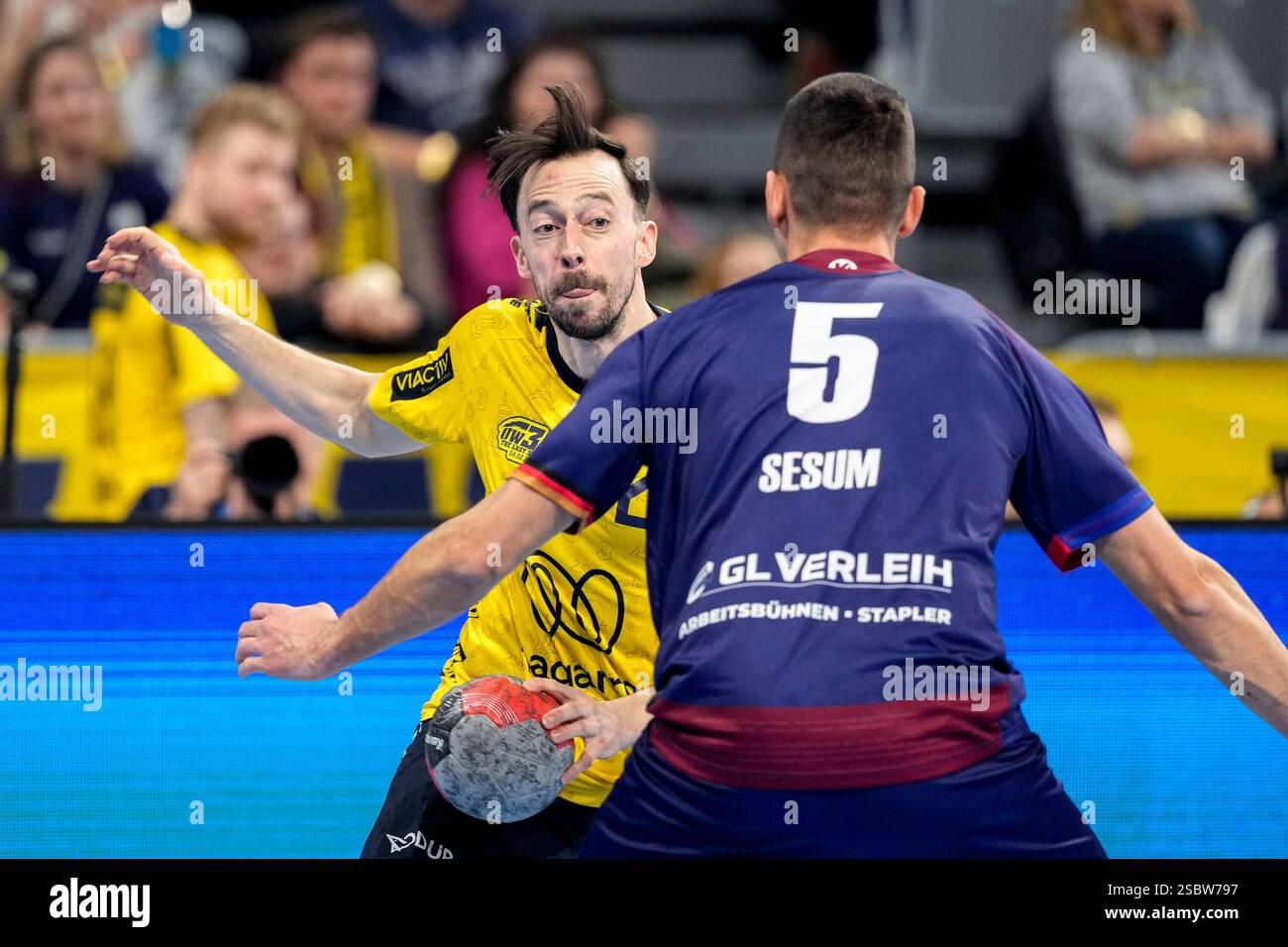 Mannheim, Deutschland. 04th Feb, 2025. v.li.: Patrick Groetzki (RNL, 24 ...