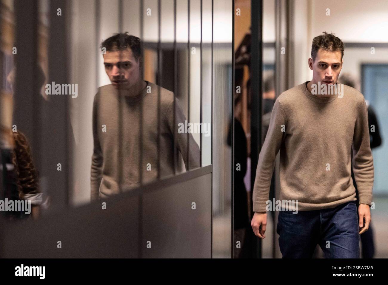 French founder of artificial intelligence start-up Mistral AI, Arthur ...