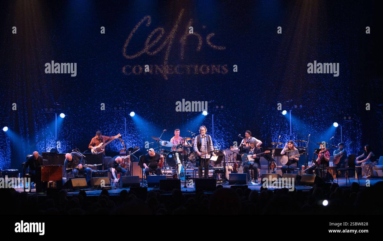 Glasgow Scotland. 2nd February 2025. Transatlantic sessions band ...