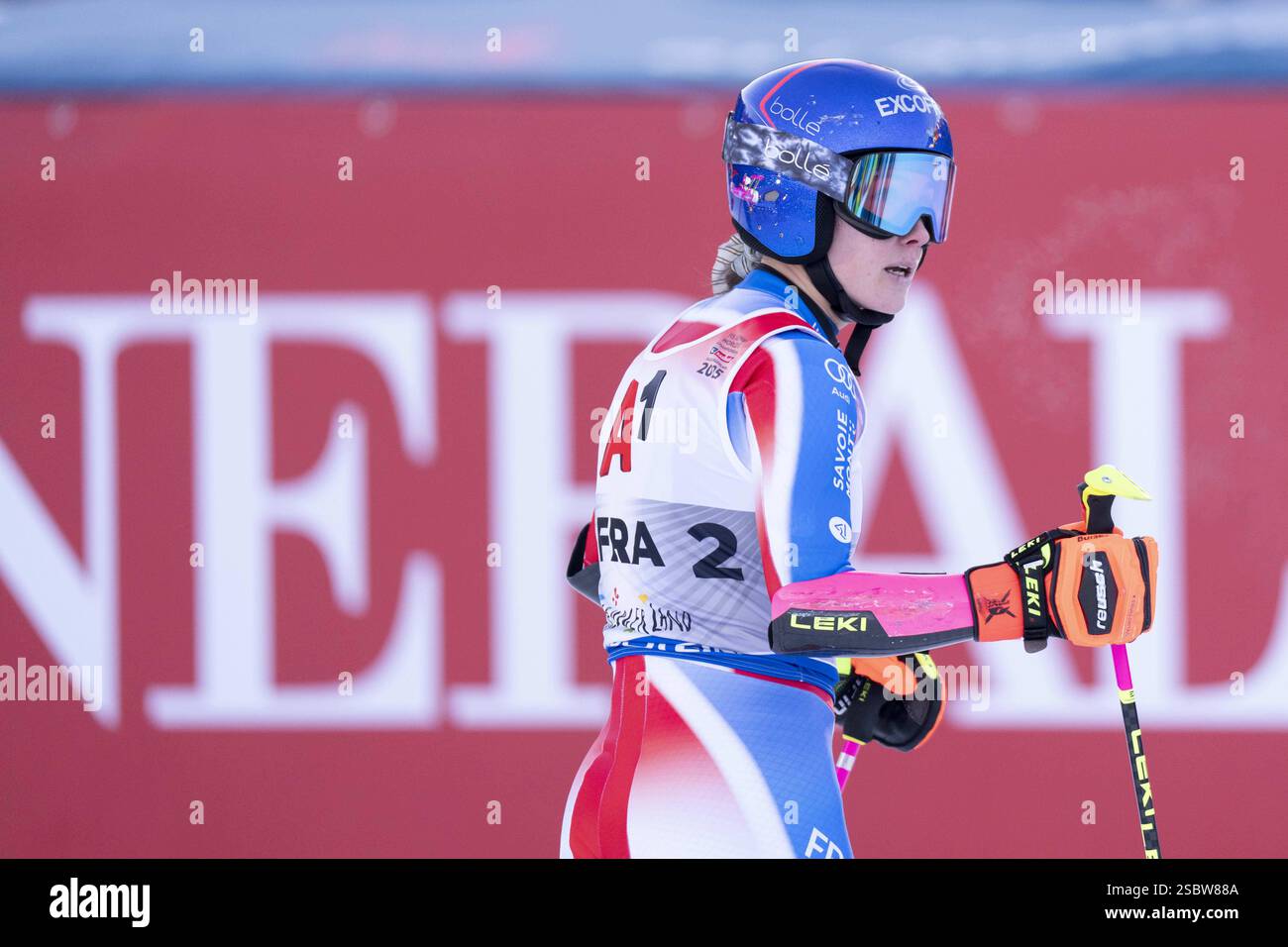 Saalbach, Austria. 04th Feb, 2025. SAALBACH, AUSTRIA - FEBRUARY 4: Clara Direz of France during ...