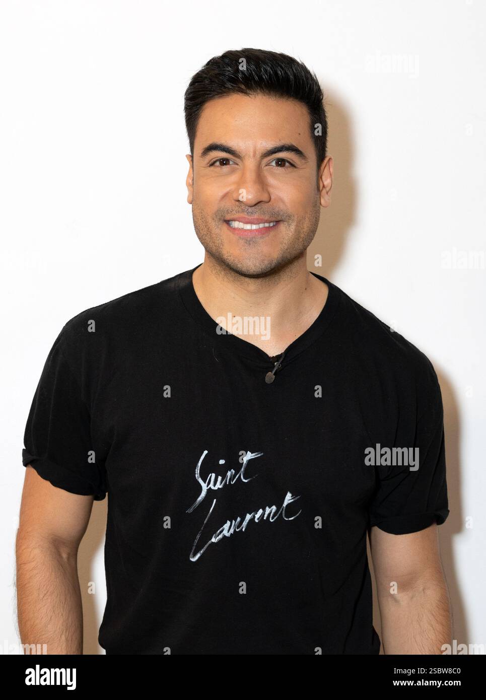 DORAL, FLORIDA - FEBRUARY 4: Carlos Rivera is seen at Univision's ...