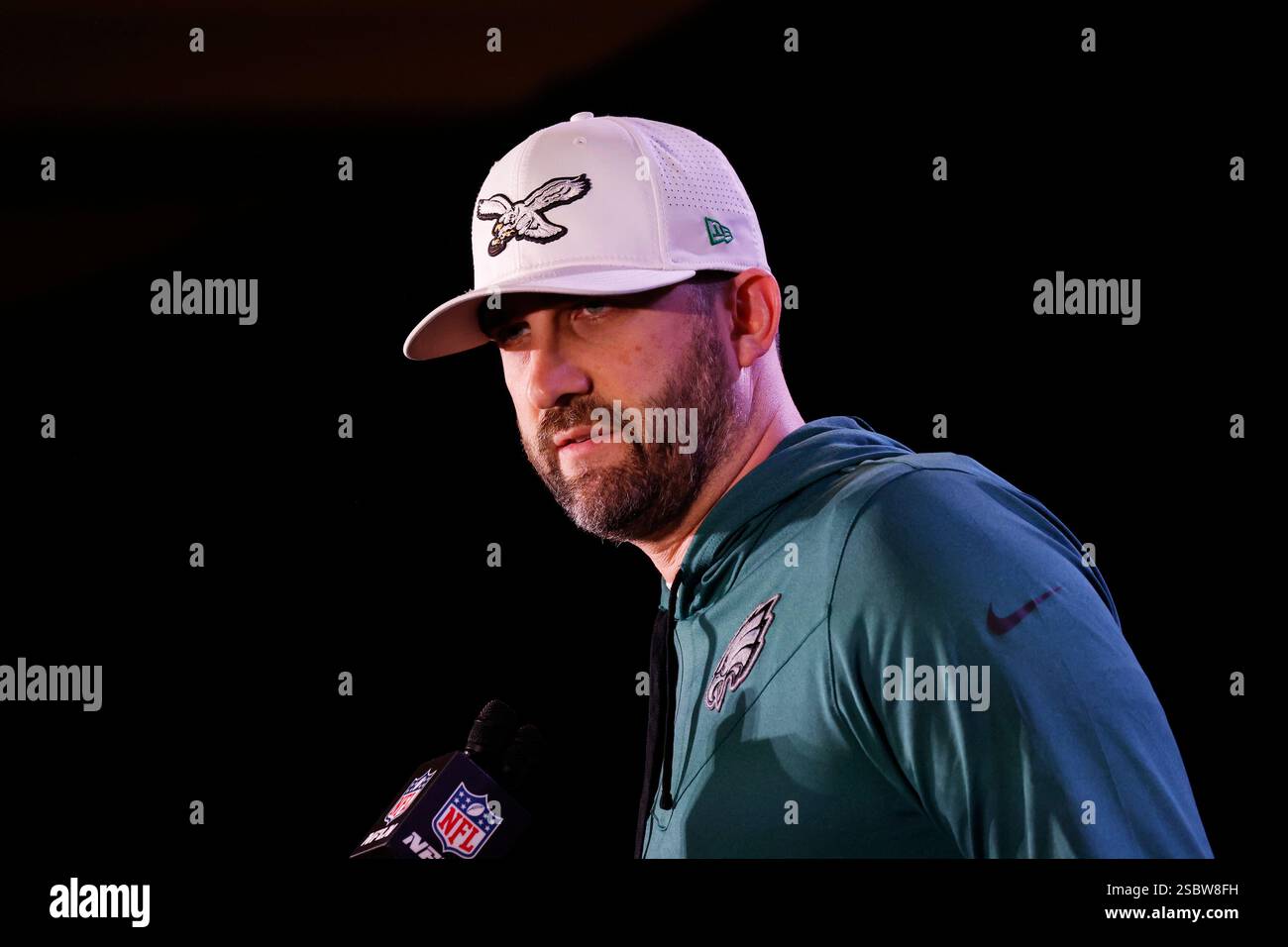 New Orleans, United States. 04th Feb, 2025. Philadelphia Eagles head ...